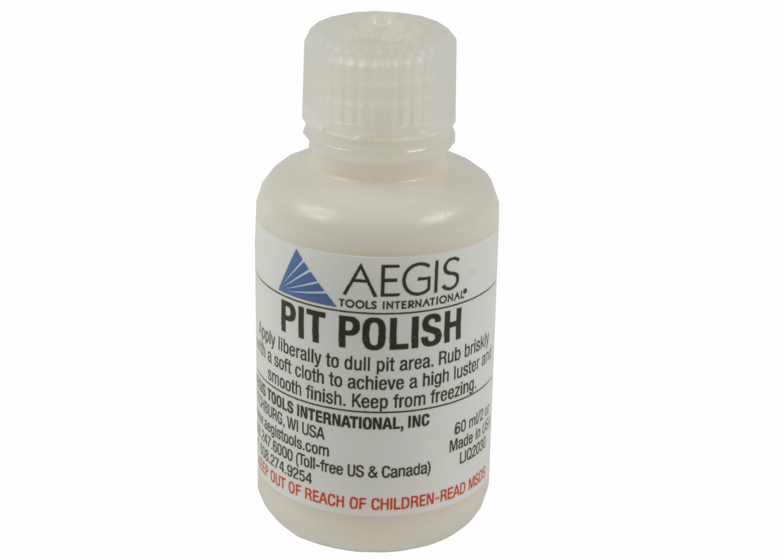 Pit Polish 2 oz/60 ml - AEGIS TOOLS INTERNATIONAL, INC.®